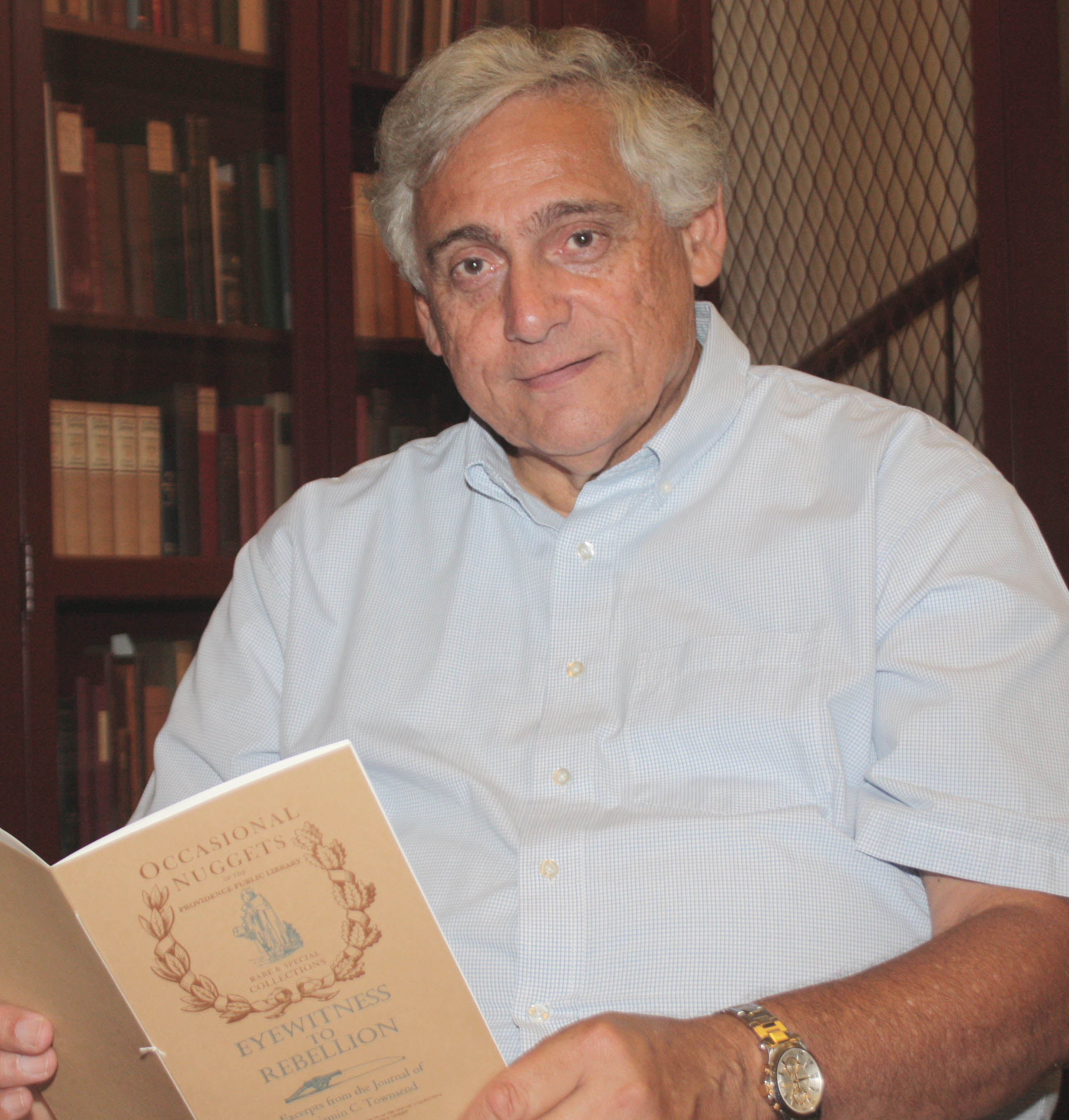 Russell DeSimone, Dorr Rebellion researcher - Providence Public Library